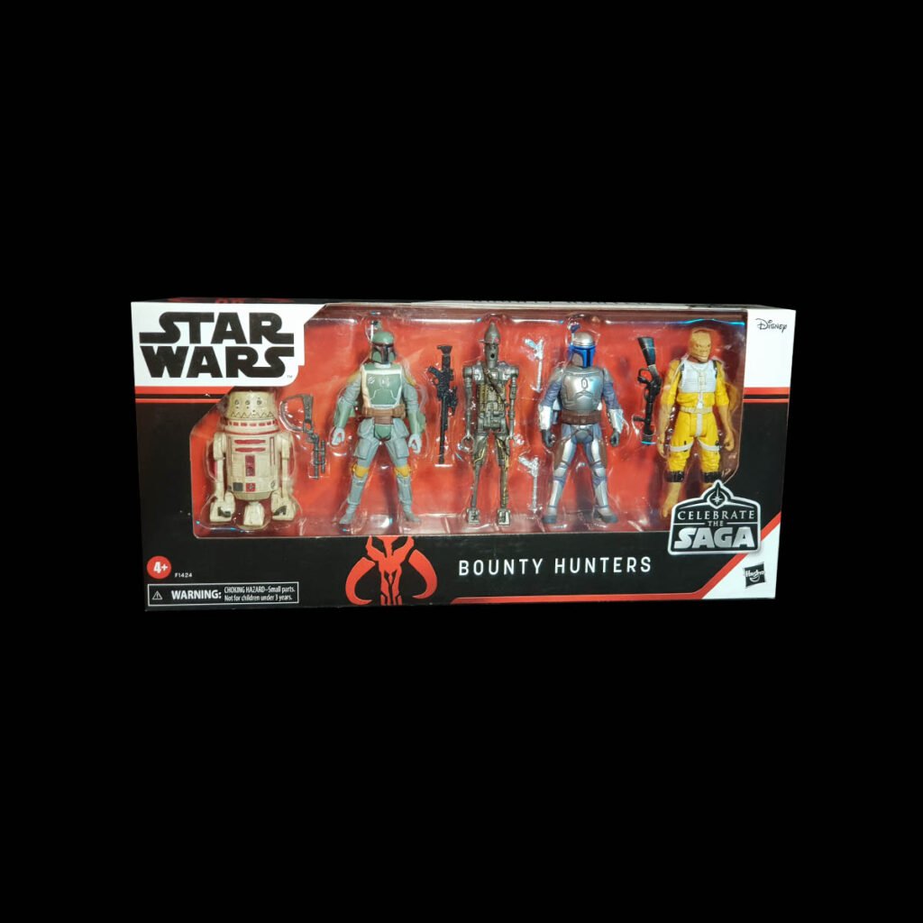 Set 5 Bounty Hunters Celebrate the Saga – R2-Toys