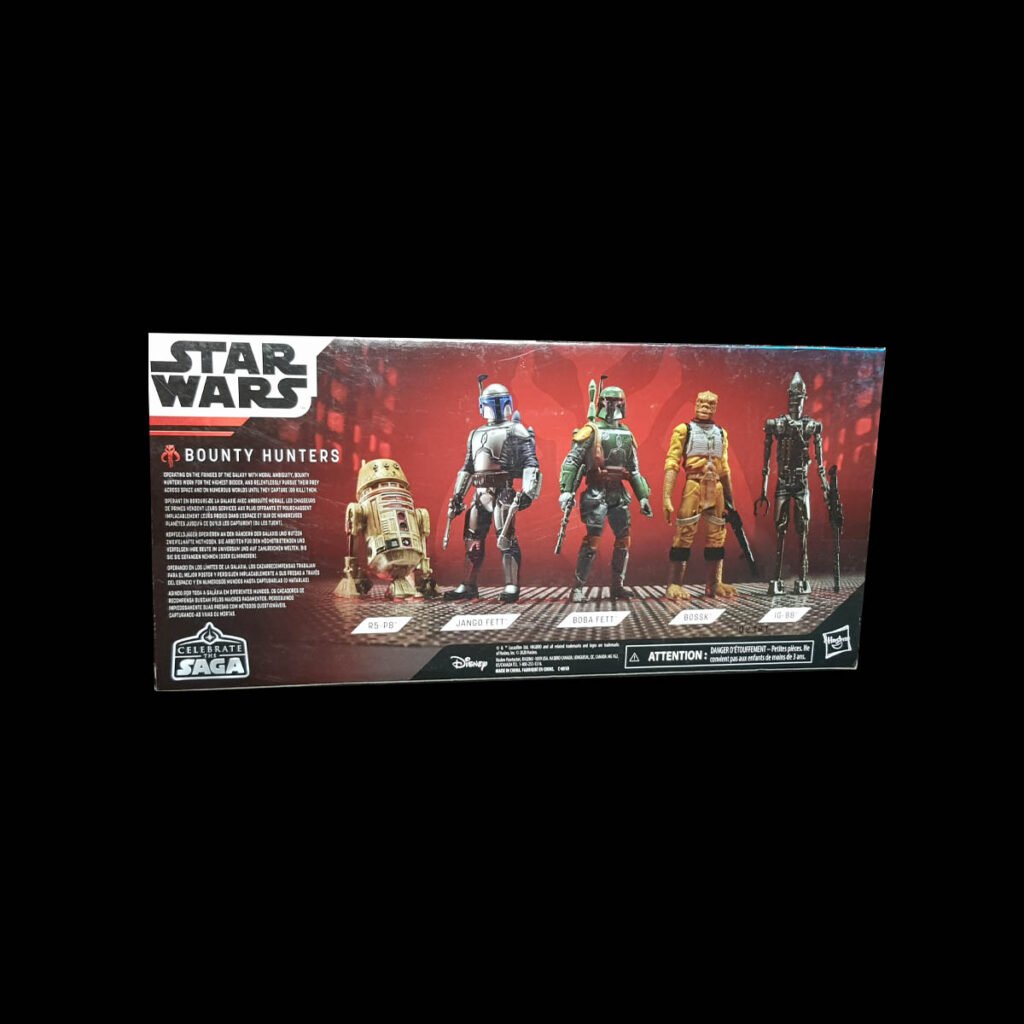 Set 5 Bounty Hunters Celebrate the Saga – R2-Toys